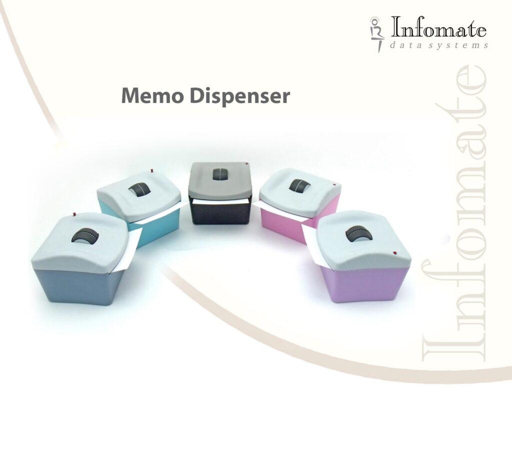 Infomate Memo Dispenser/ Paper Holder (Pack of 2) - Infomate