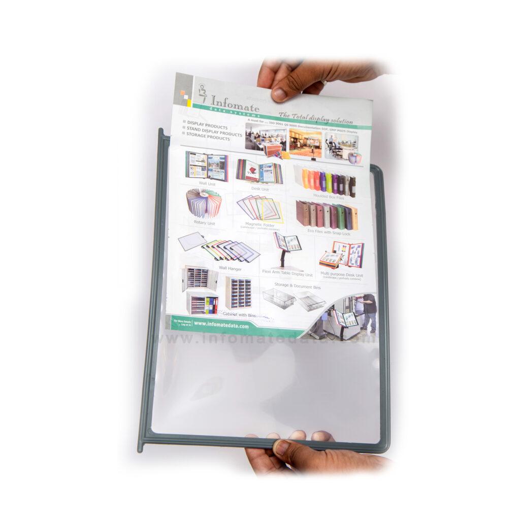 Multi Rotary Wall Unit - Wall Hanging File Folders - Infomate